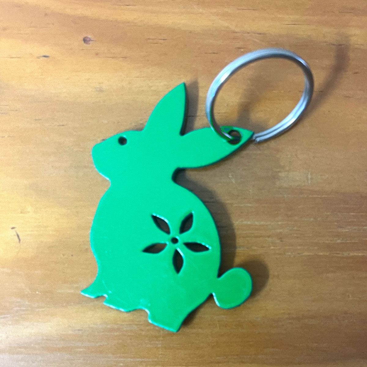 Metal Keyring | Bunny – A Place To Shop