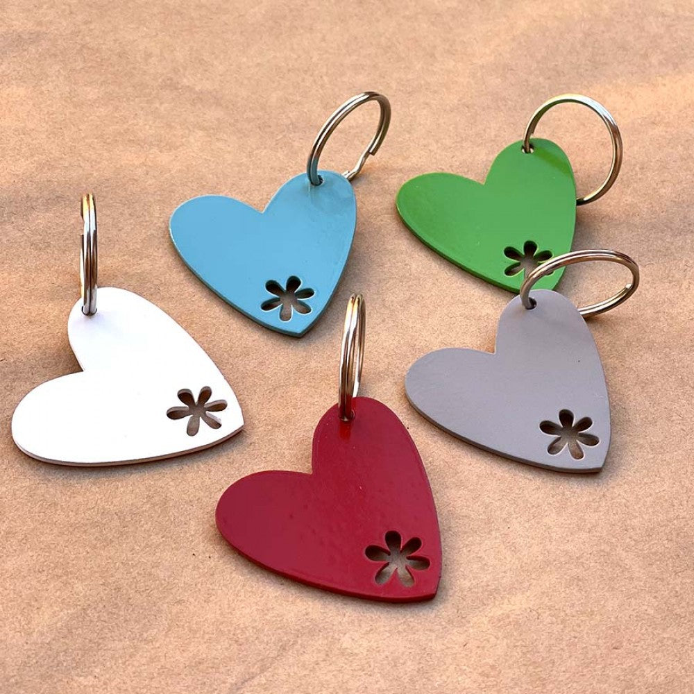 Metal Keyring | Heart – A Place To Shop