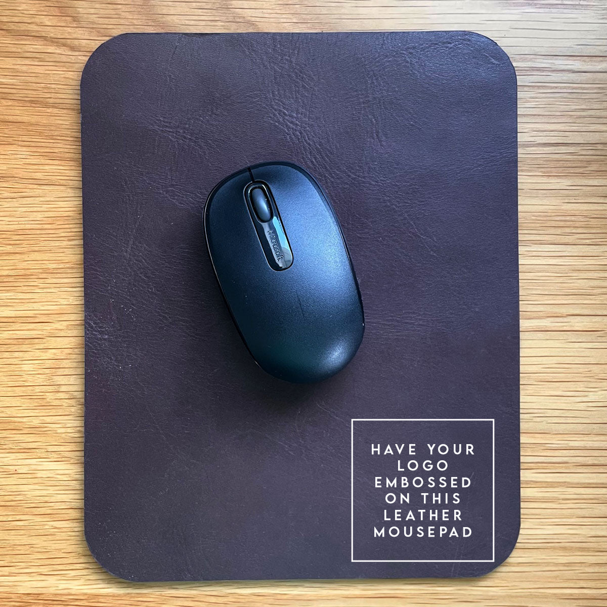 Branded Genuine Leather Mouse Mat – A Place To Shop