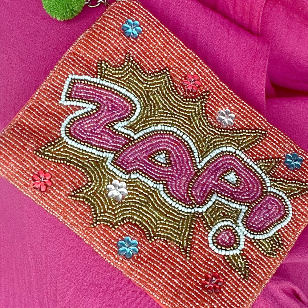 Beaded Zip Bag | ZAP – A Place To Shop
