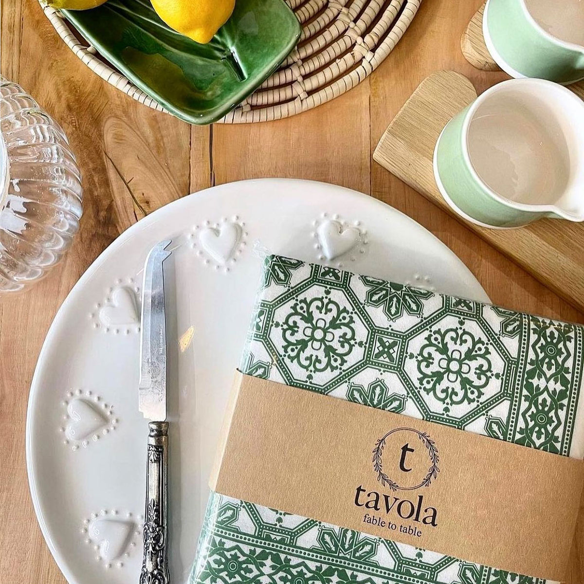Tavola Serviettes | Italian Tile – A Place To Shop